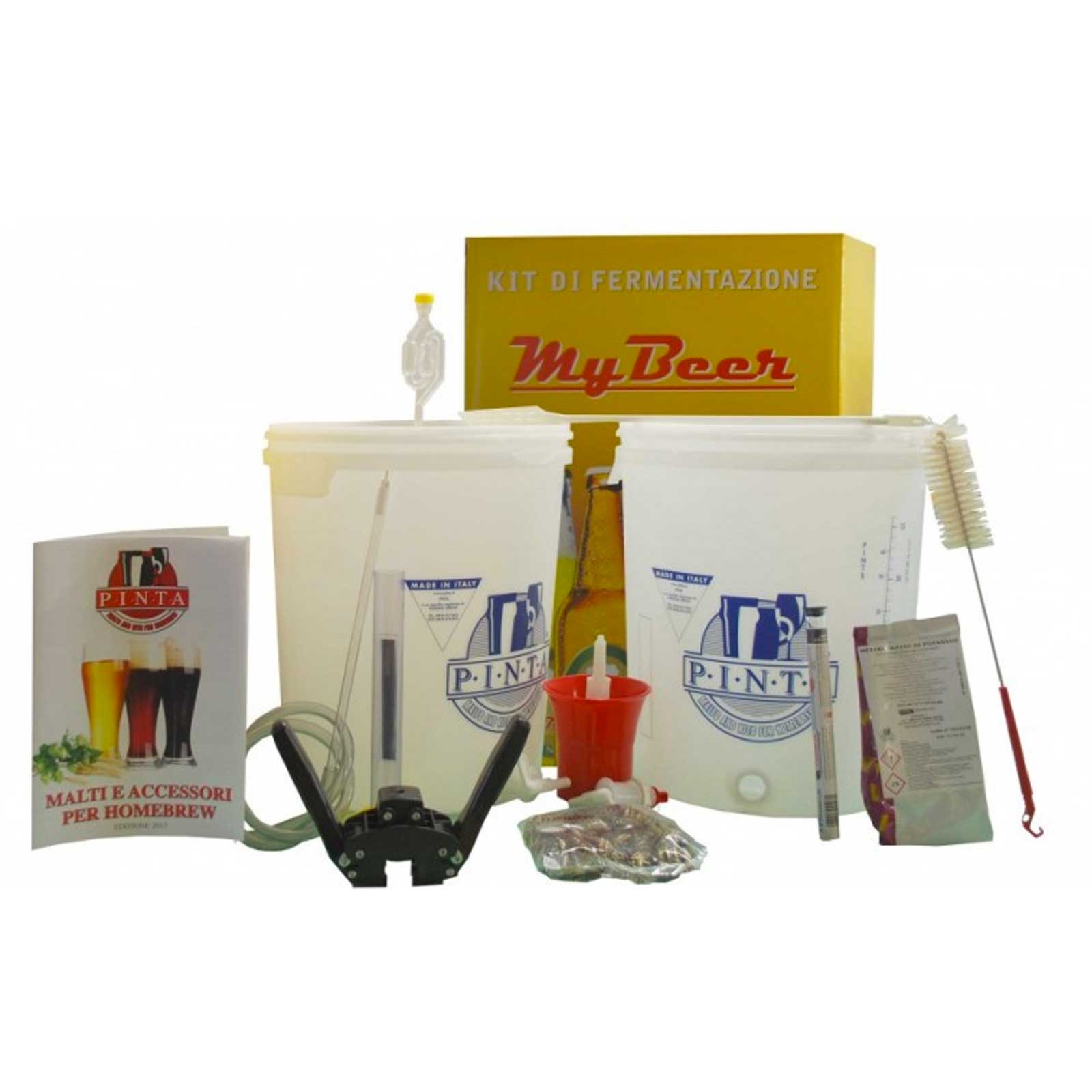 PINTA - KIT MY BEER 2 leve con 2 malti Geordie - offerta WEB